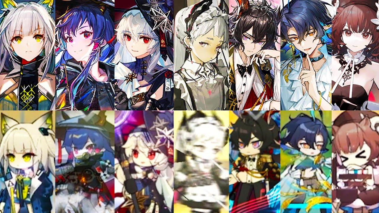 Kal'tsit, Ch'en Alter, Specter Alter, Irene, Lumen, Ebenholz, Roberta ...