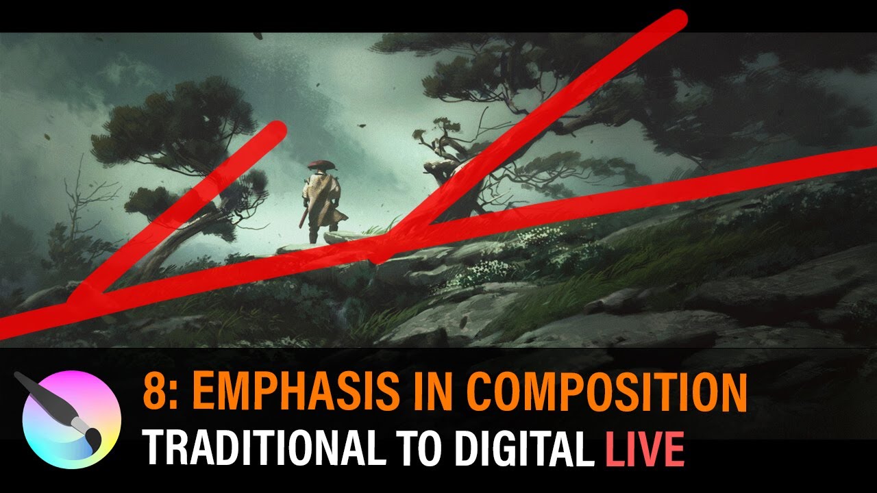 Emphasis in Composition // Traditional to Digital LIVE - YouTube