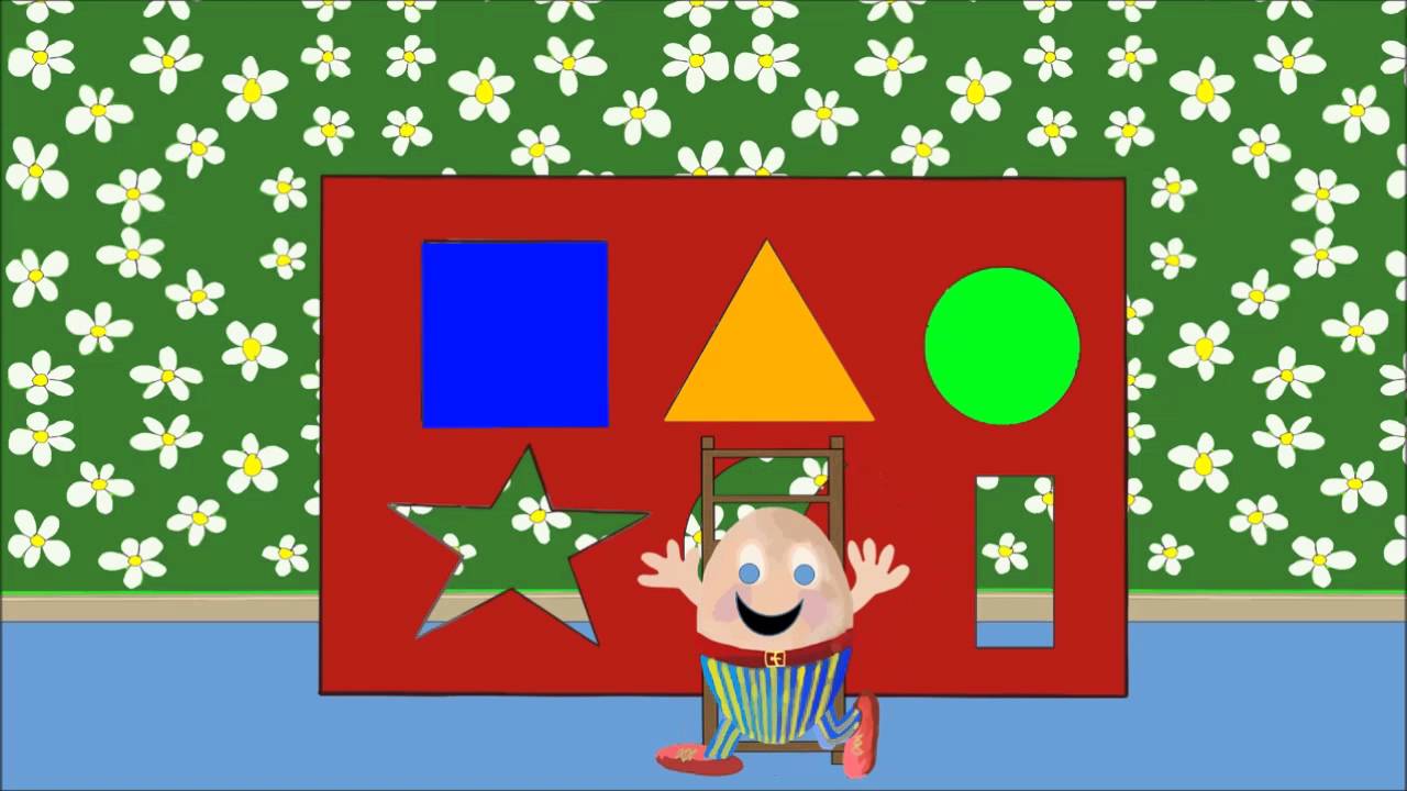 Humpty Dumpty Learn Song Shapes and Colours | Nana Fluff's Storytime ...