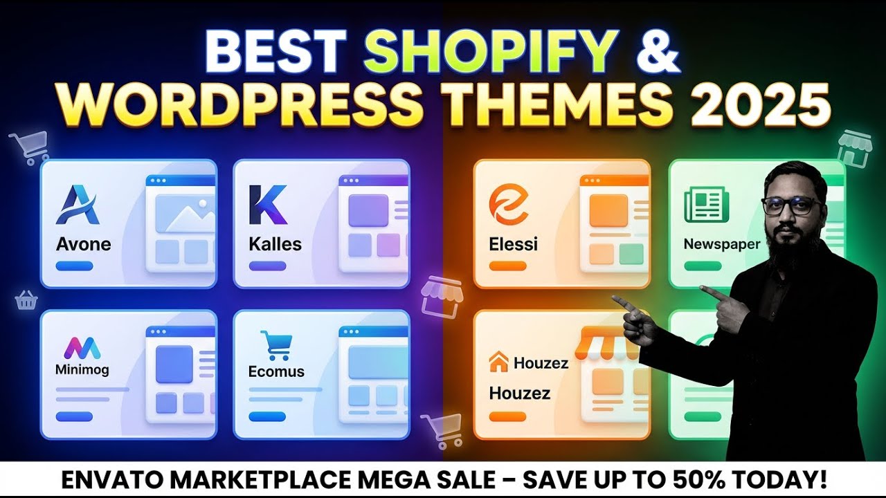 Discover 8 Powerful Shopify & WordPress Themes That Actually Work - YouTube