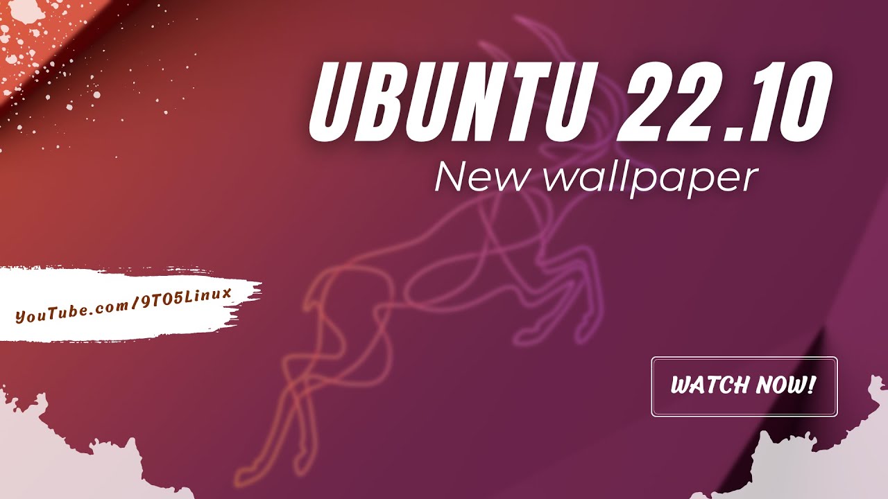 Ubuntu 22.10’s New Wallpaper And Fast Run Through - YouTube
