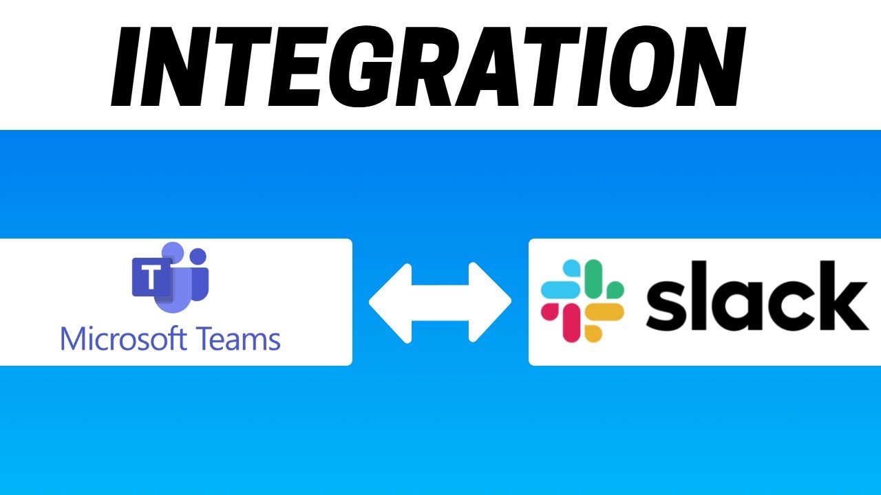 How to Integrate Microsoft Teams with Slack - YouTube