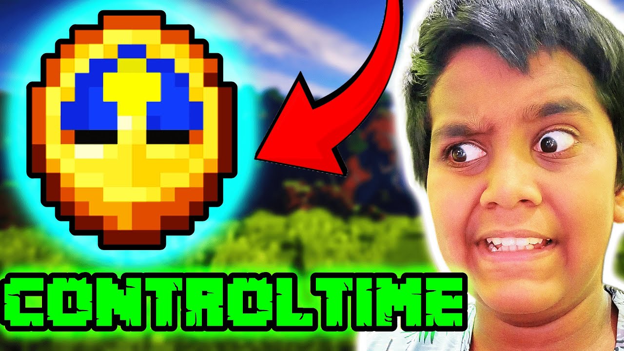 Controlling TIME In MINECRAFT!😱 - YouTube