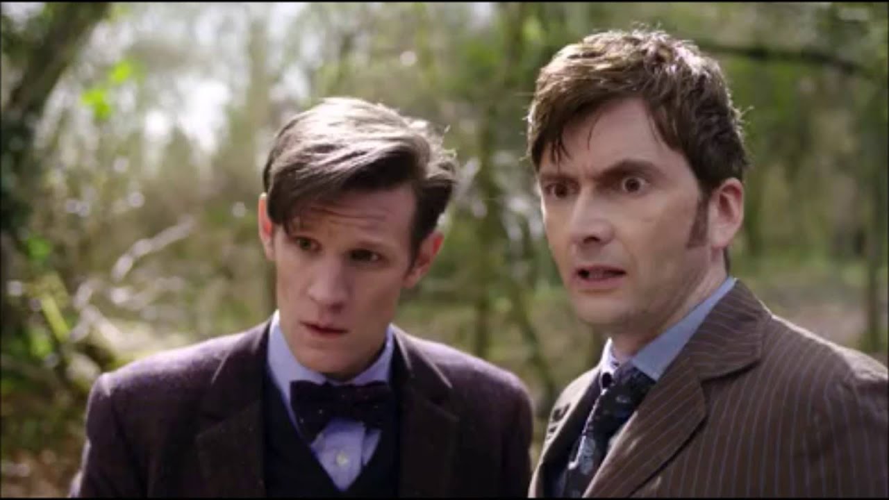 Doctor Who - The Day of the Doctor - The Three Doctors - YouTube
