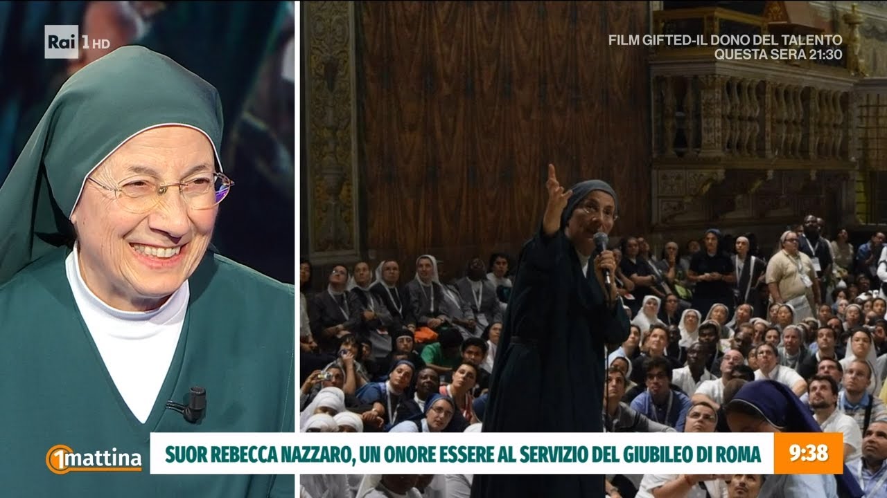 La storia di Suor Rebecca: cantante lirica e poi suora - Unomattina 13 ...