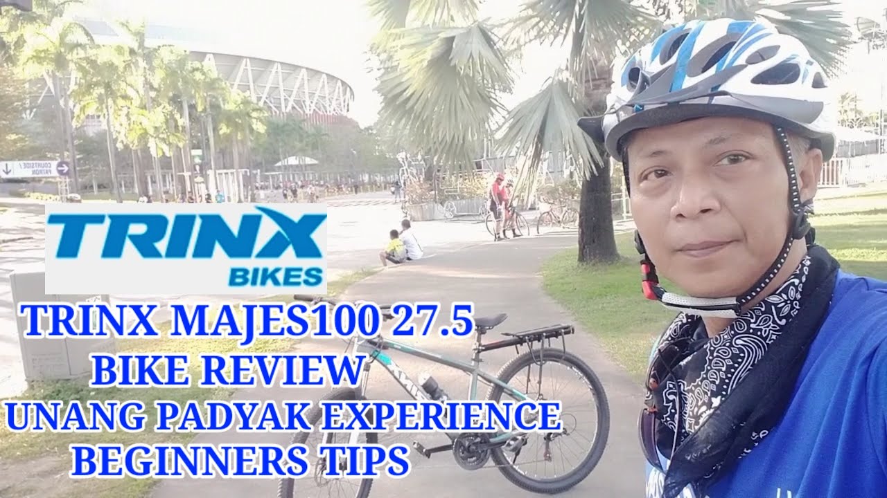 TRINX BIKES MAJES100 27.5 BIKE REVIEW / BIKING EXPERIENCE AND BEGINNERS ...