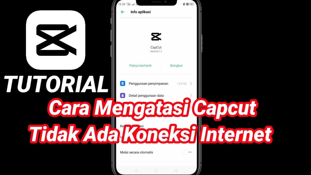 Terbaru, 4 Cara Mengatasi Capcut Tidak Ada Koneksi Internet - YouTube