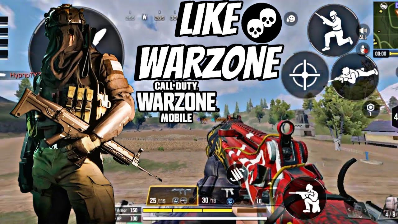 cod mobile play fpp gameplay like warzone mobile - YouTube