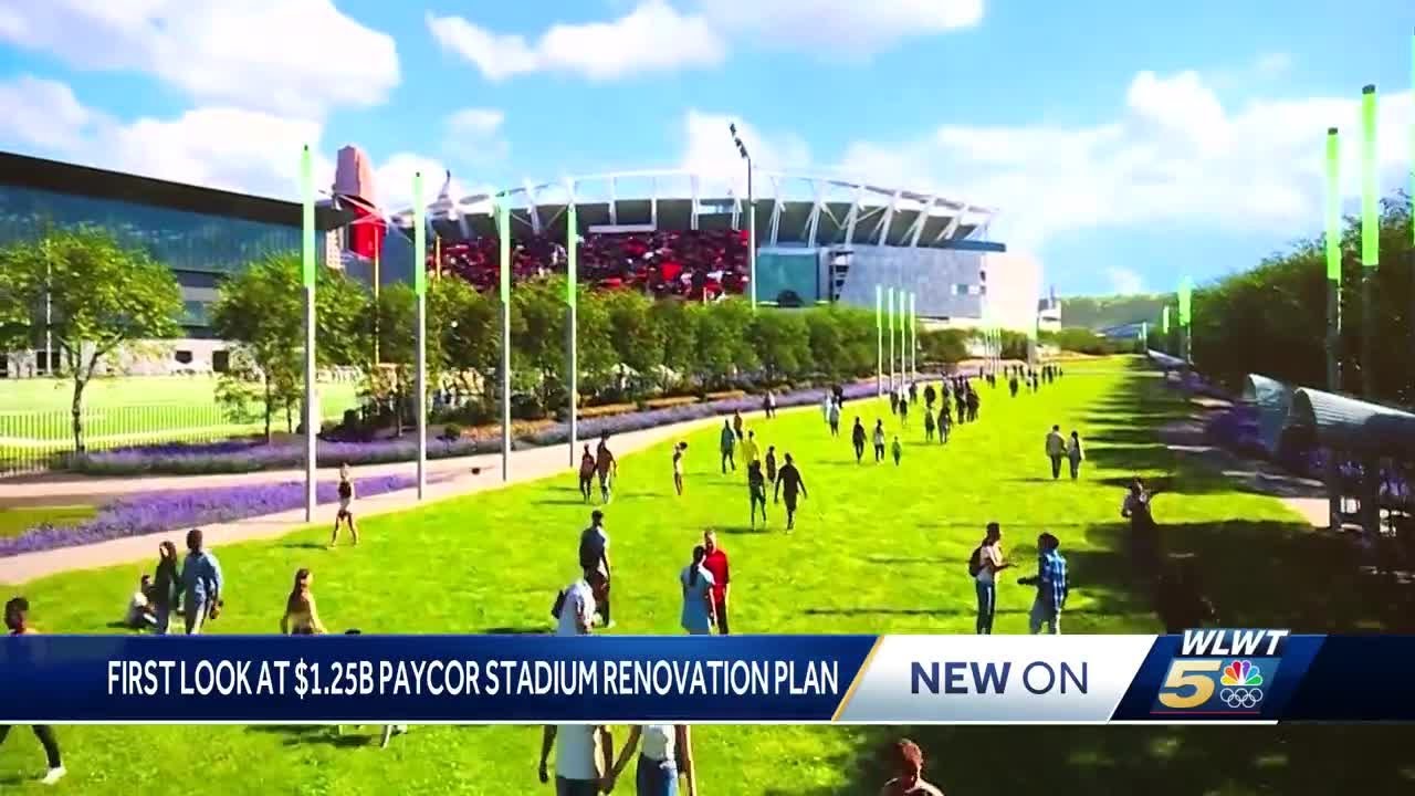 First look at $1.25 billion Paycor stadium renovation proposal - YouTube
