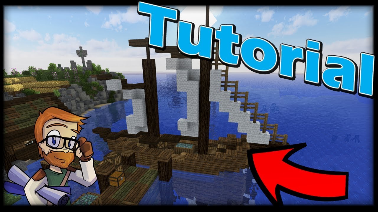 EASY Minecraft Fishing boat tutorial :: Minecraft 1.12 Vanilla Tutorial ...
