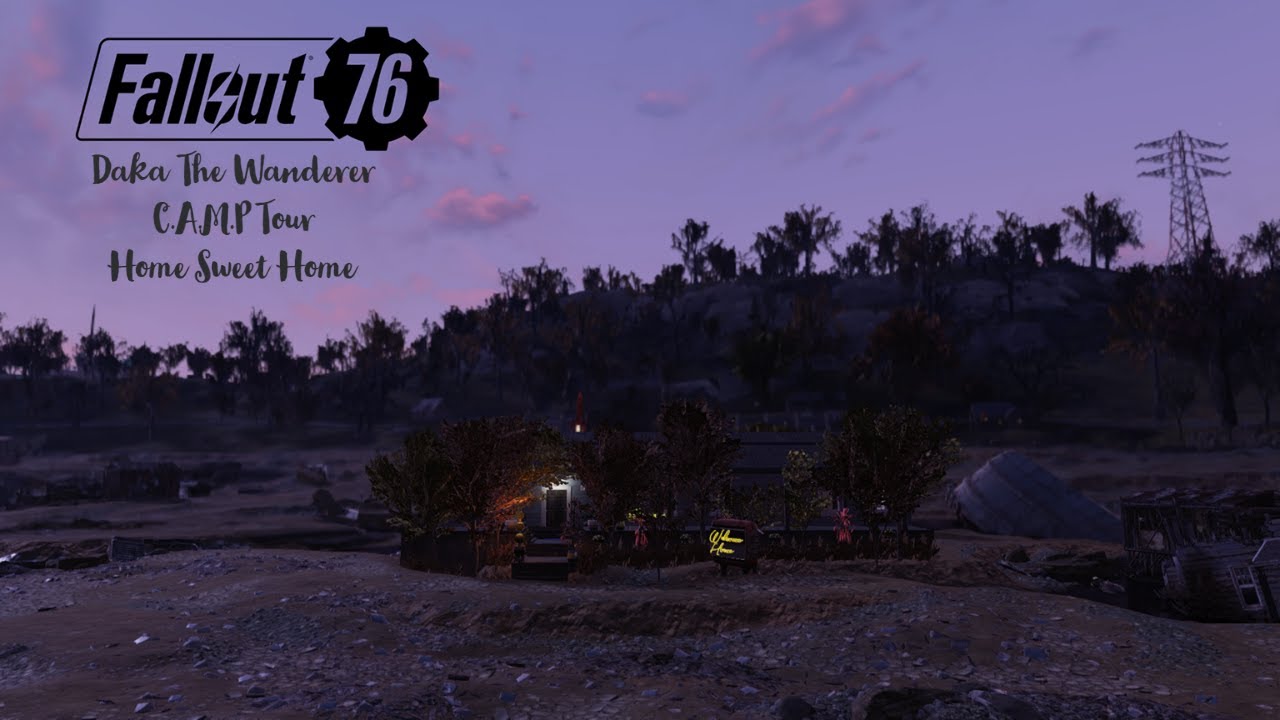 Home Sweet Home - Fallout 76 C.A.M.P - YouTube