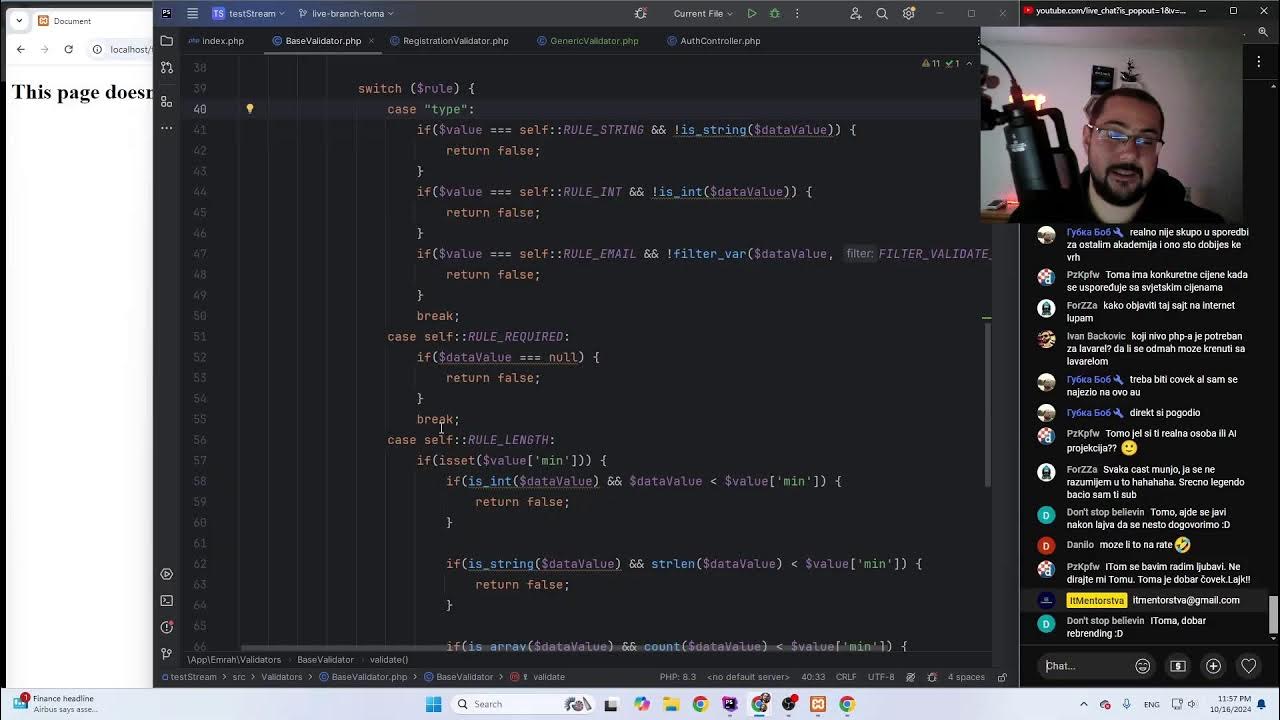 Live coding #programming #livecoding #live - YouTube