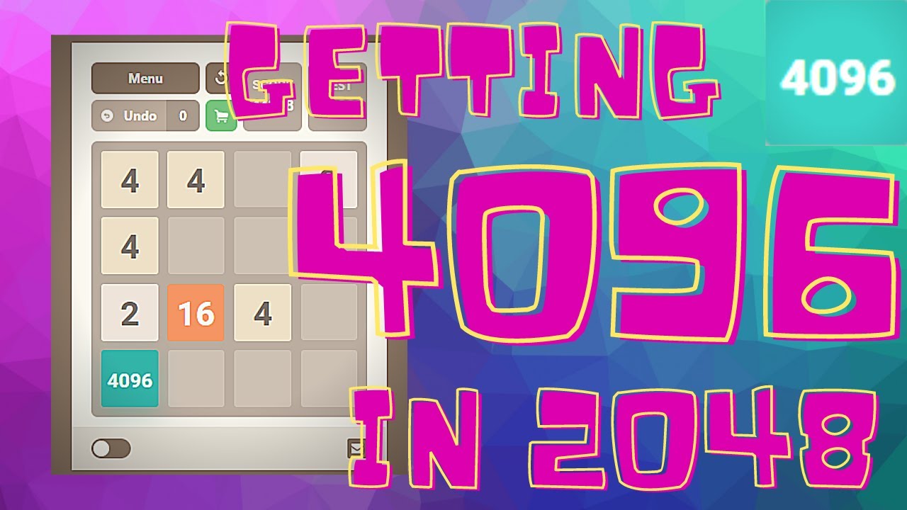 2048 - getting the tile 4096 - YouTube