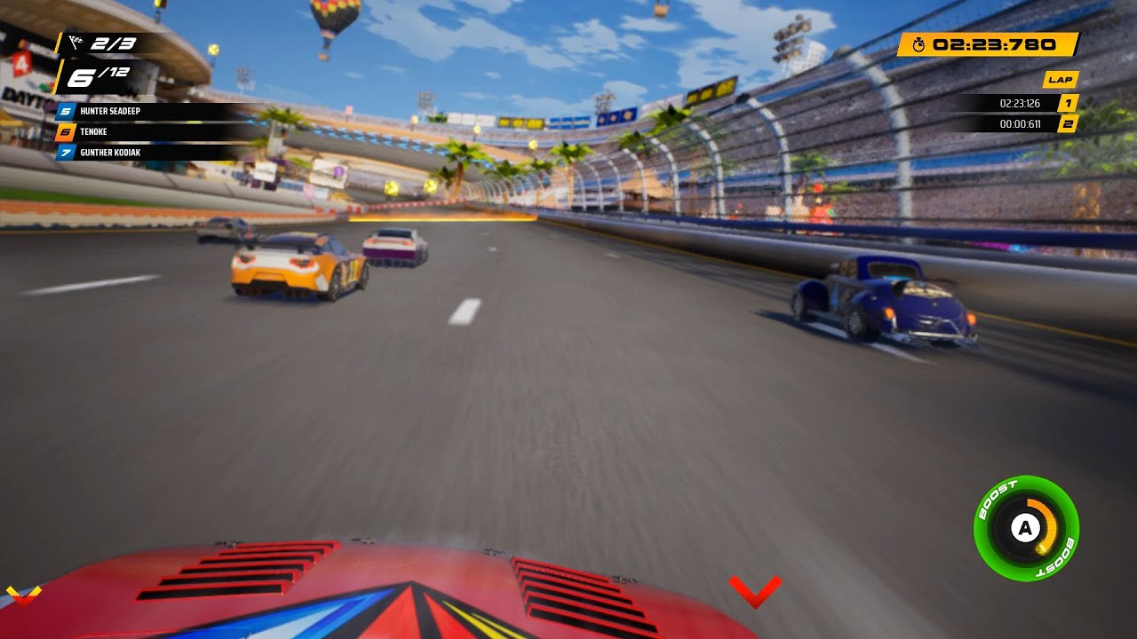 NASCAR ARCADE RUSH in VR UEVR Oculus Rift - YouTube