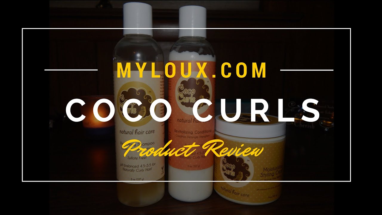 Coco Curls Product Review & Demo || 4b/4c Natural Hair - YouTube