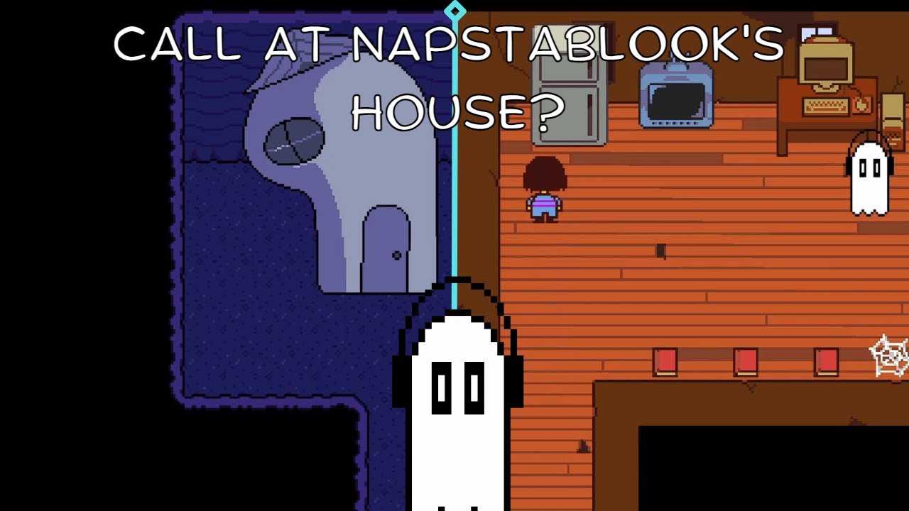 What Happens If You Call Papyrus In Napstablook's House? - YouTube