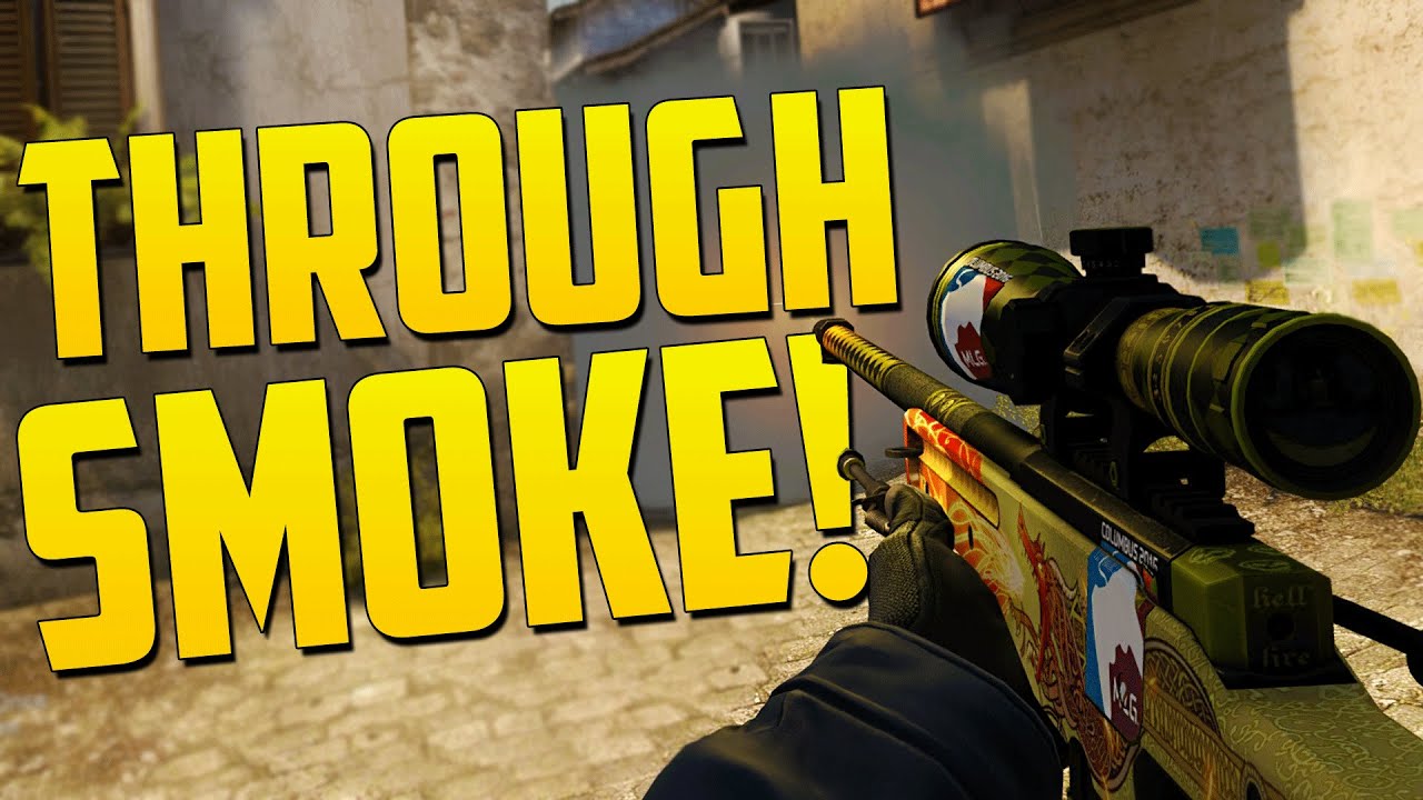 KILLING THROUGH SMOKE! - CS GO Funny Moments in Competitive - YouTube