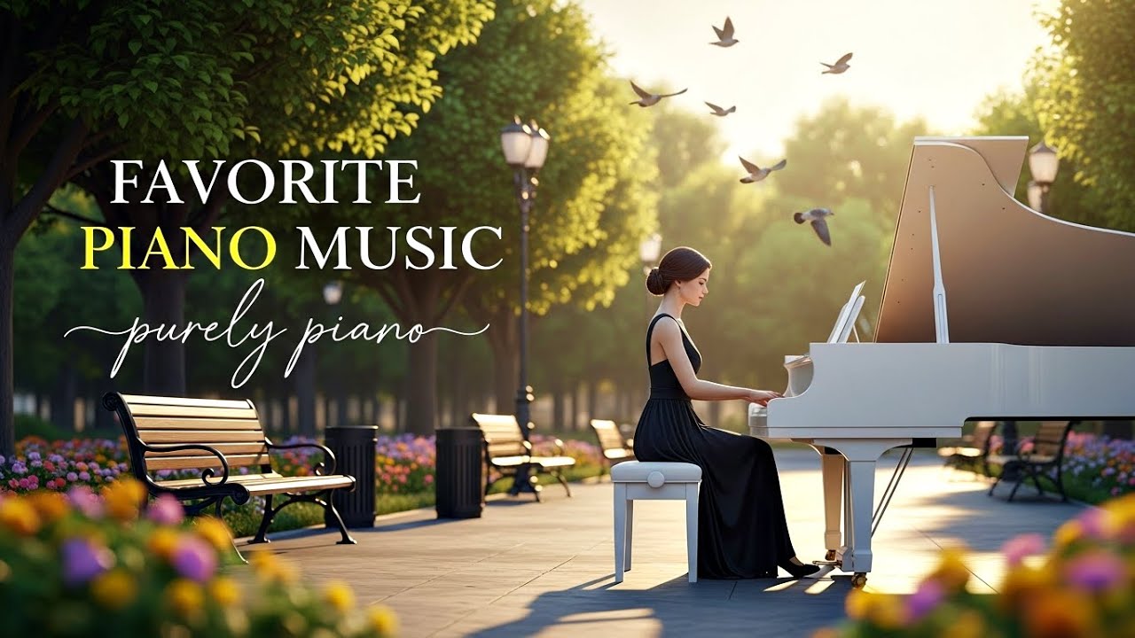 Love Beautiful Relaxing Piano Music 🍁 Peaceful Instrument Piano Sounds ...