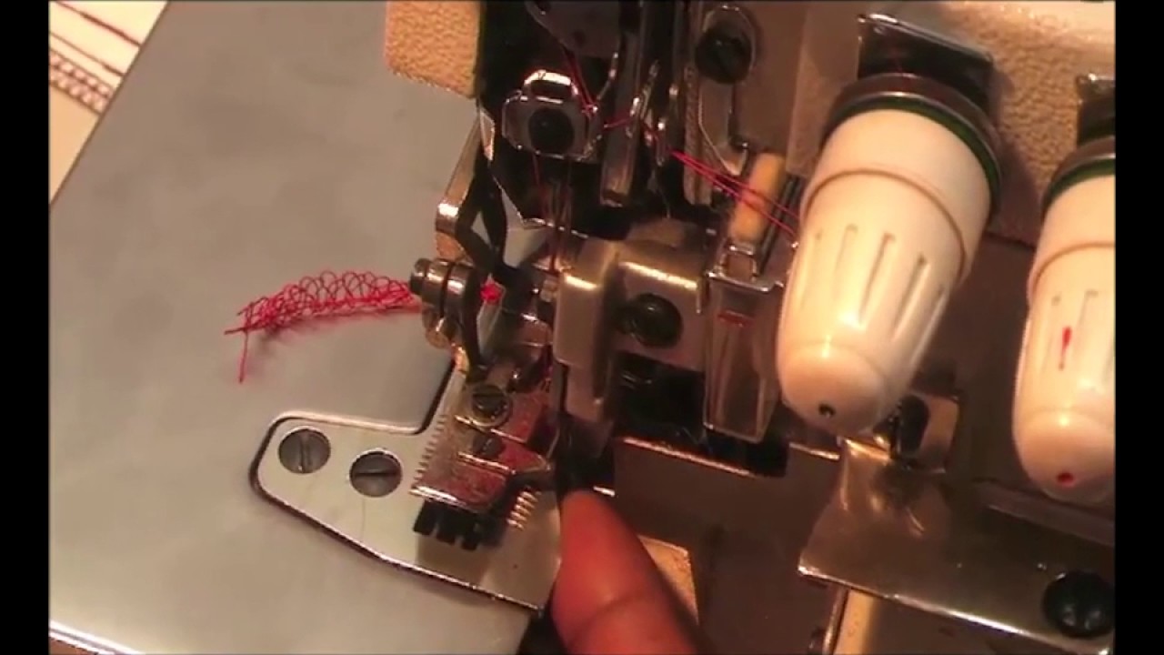Sewing Training - Part 4 - Overlocking - YouTube