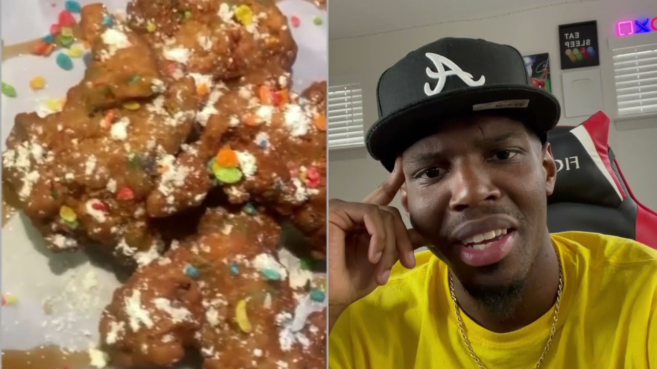 Fruity Pebble infused Chicken.. Yay or Nay?? 🤨 - YouTube