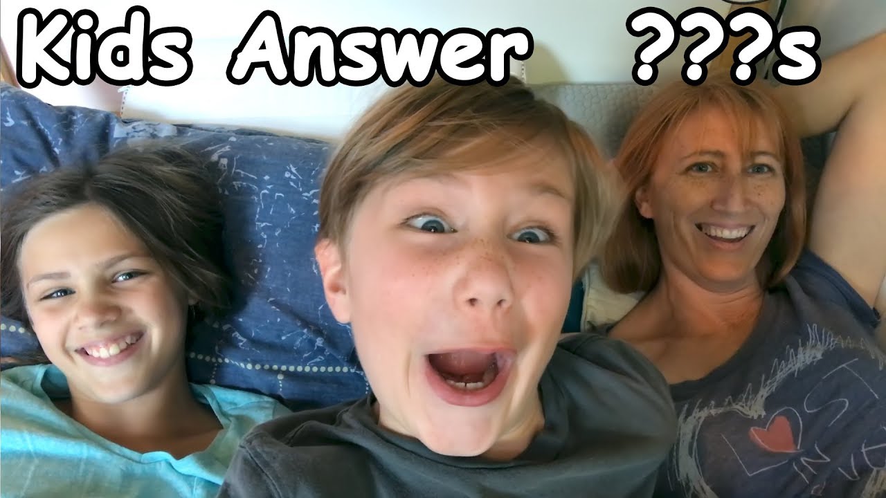 Kids Answer Questions | Q&A - YouTube