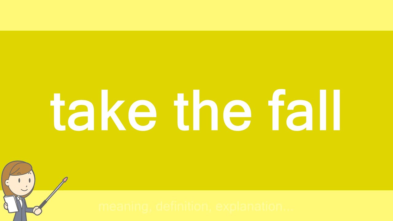 take the fall - YouTube