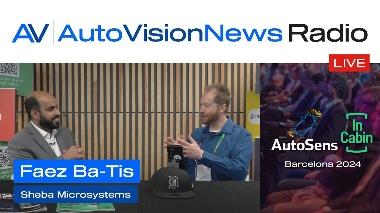 Faez Ba-Tis - Sheba Microsystems @ AutoSens & InCabin Barcelona 2024 - YouTube