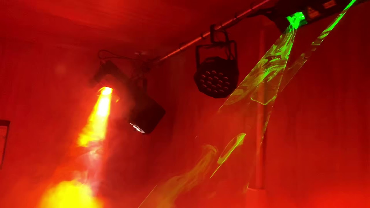 DMX lighting showcase - YouTube