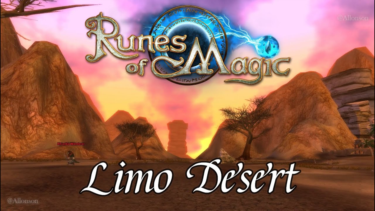 Runes of Magic - Limo Desert (Relaxing Walk) - YouTube
