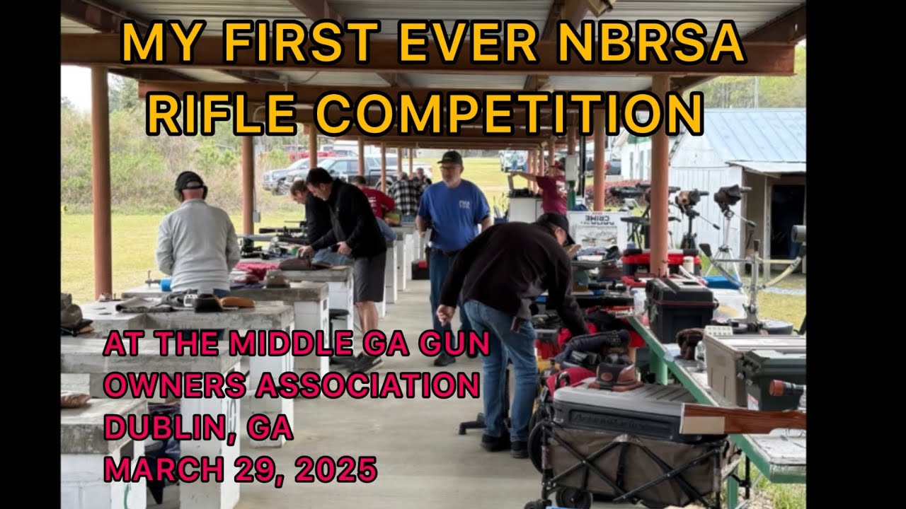 My First Ever NBRSA Rifle Competition. - YouTube