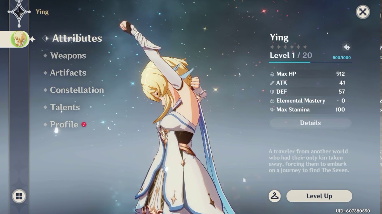 Genshin Impact No Element MC Menu - YouTube