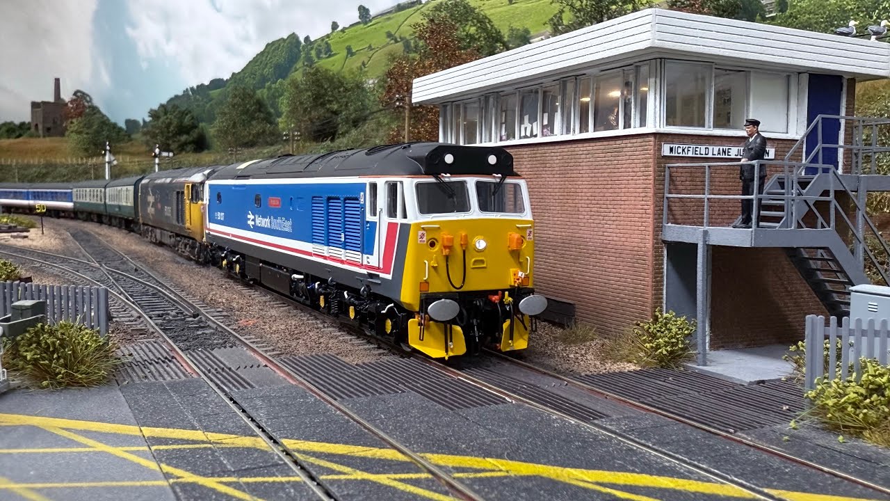 Double headed Class 50 NSE passenger service with 50017 & 50035 - YouTube