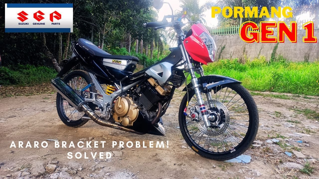 PORMANG Gen1+Araro bracket problem solved - YouTube