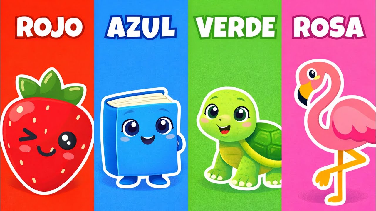 Aprende los Colores Jugando 🎨🌈 | Video Educativo para Niños - YouTube