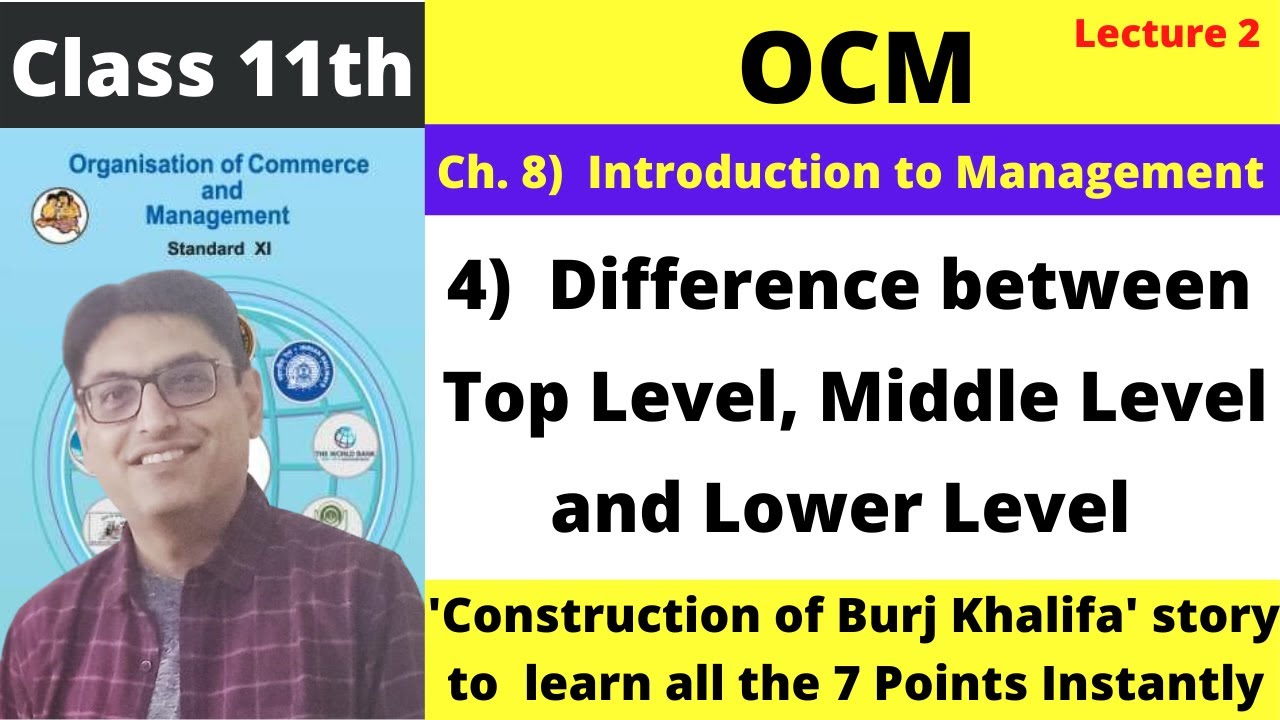 Difference between Top Level, Middle Level and Lower Level of ...
