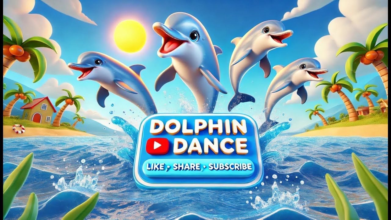 "Dolphins' Happy Dance Under the Sea!" #HappyDolphins #UnderTheSea # ...