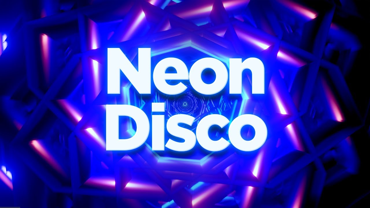 Colorful Disco - Neon Disco Strobe Light ambience Colors Background ...