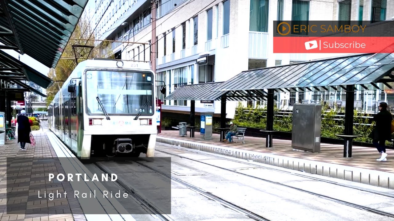 Light Rail Ride | Portland Oregon | Convention Center Station | Eric ...