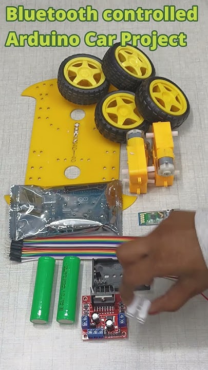 How to make a Bluetooth Controlled Arduino Car at home #ytshorts #arduinocar #arduinoproject ...