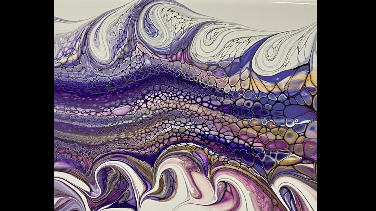 (1298) Swipe and Swirl Technique ~ Awesome ~ Paint Pouring - YouTube