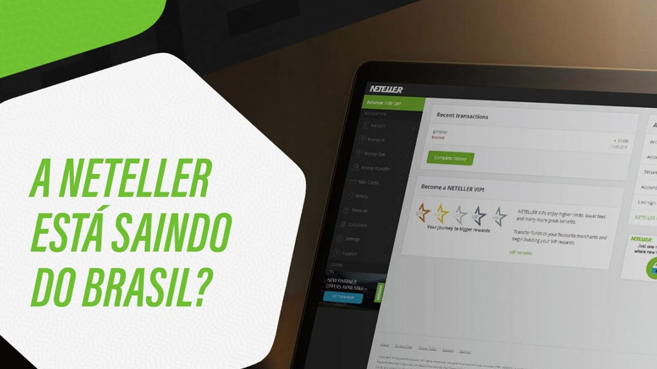SENHOR MONEY - VÍDEO #10 | A NETELLER ESTÁ SAINDO DO BRASIL? - YouTube