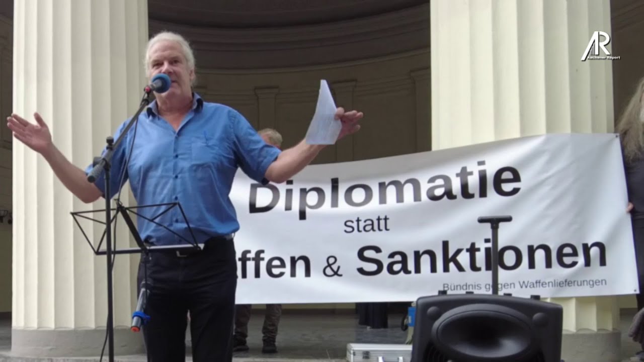 Andrej Hunko (MdB-Die Linke) - Diplomatie, statt Waffen und Sanktionen ...