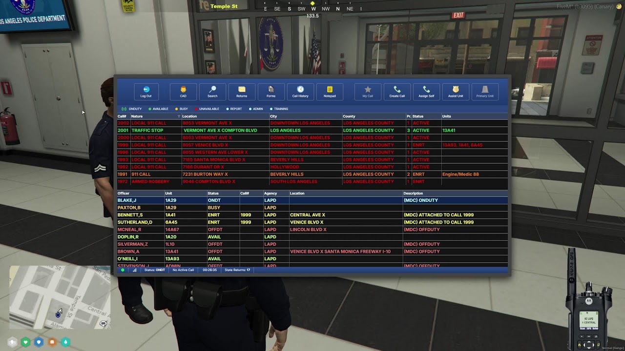 LA Reality Fivem - LAPD - YouTube