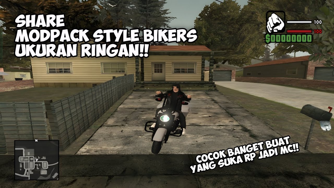 MODPACK STYLE BIKERS SIZE RINGAN!!! | COCOK BUAT YANG SUKA RP MC DAN ...