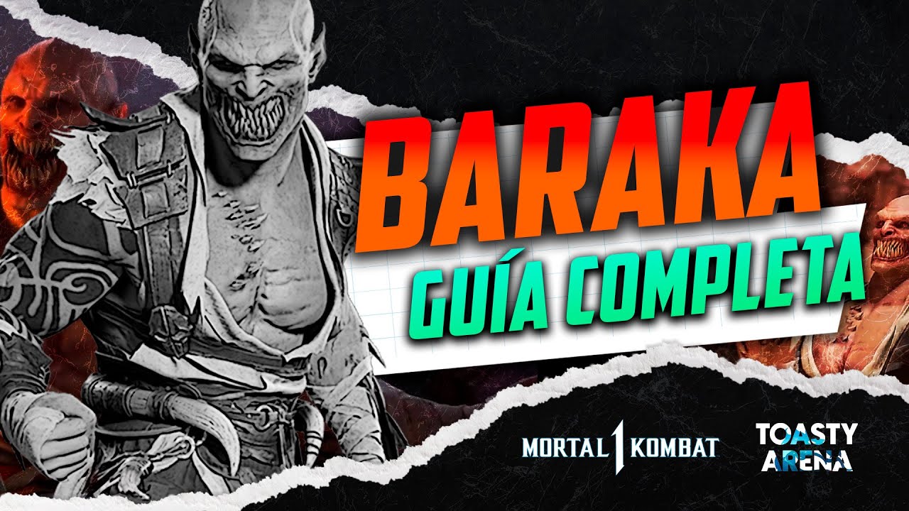 🔸 Baraka 🔸 Guía Completa - Combos, Estrategias, Kameos - Mortal Kombat ...