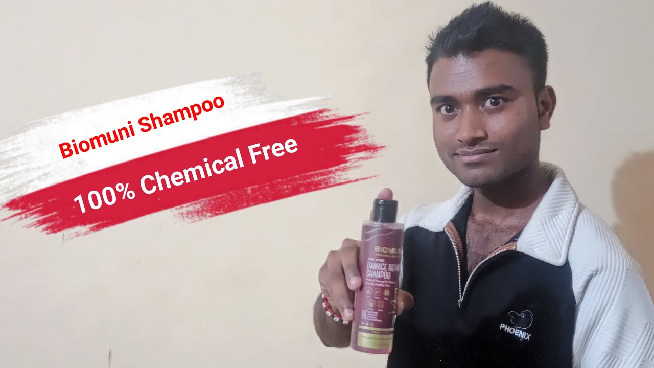 Biomuni shampoo unboxing by samrat // Biomuni shampoo // 100% Chemical ...