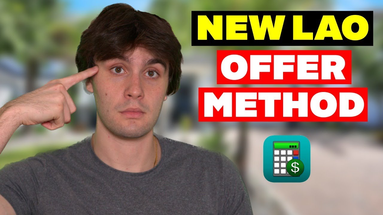 Stop Overthinking, and Start Low Balling (LAO Offer Formula ...