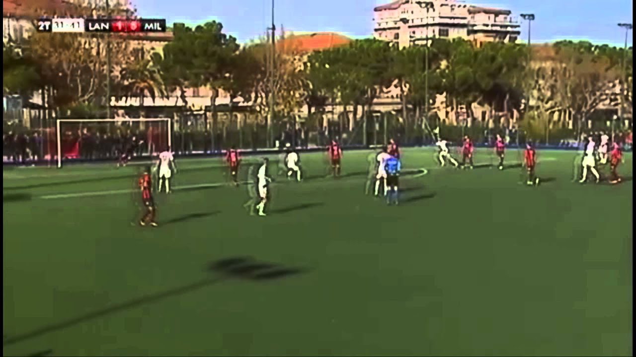 Andrej Modic Amazing Goal A.C. Milan Youth (Virtus Lanciano - Milan ...
