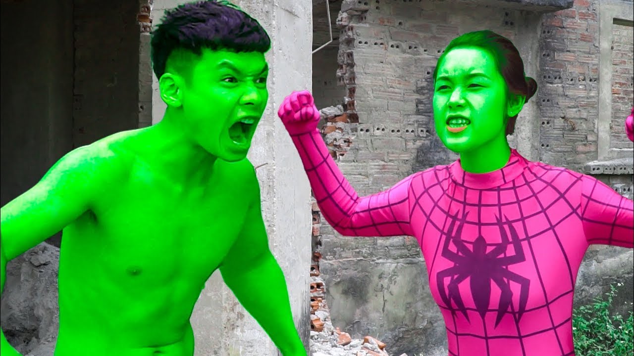 Hulk Vs Spider She-Hulk - Green Fat - YouTube