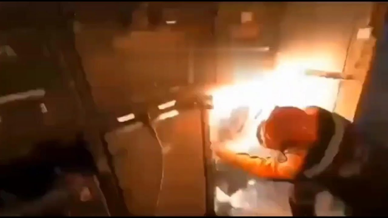 Apprentice Electrician Sets Transformer on Fire: Epic Blaze in Syzran ...